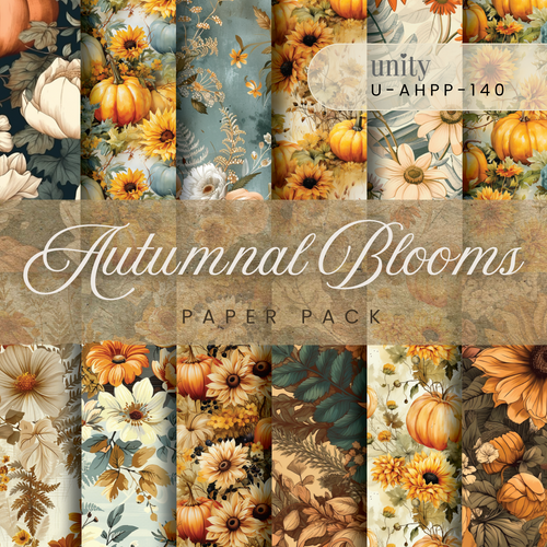 Autumnal Blooms {Paper Pack} - Unity Stamp Company