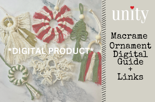 DIY Macrame Ornament Kit + Classes