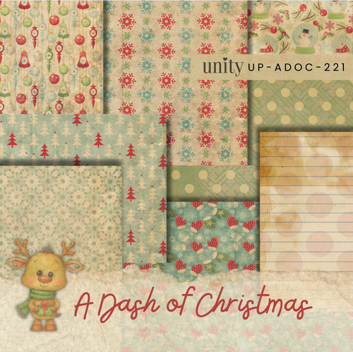 A Dash of Christmas 6x6 Paper Pack | Festive Holiday Scrapbook ...