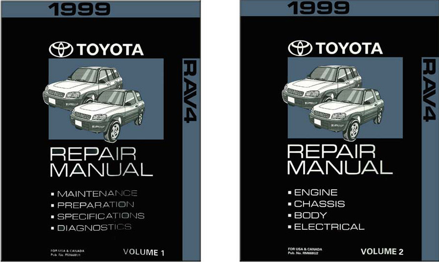 Toyota RAV4 Haynes Repair Manual 1996-2012, Free Shipping.