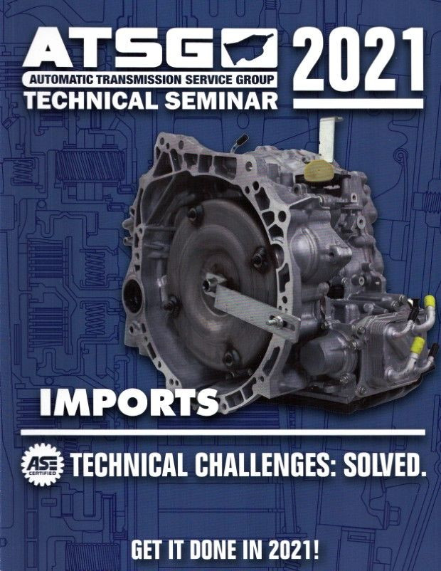 2021 ATSG Transmission Technical Seminar Books & DVD Set