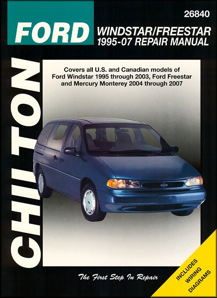 Ford Windstar, Freestar, Mercury Monterey Repair Manual 1995-2007