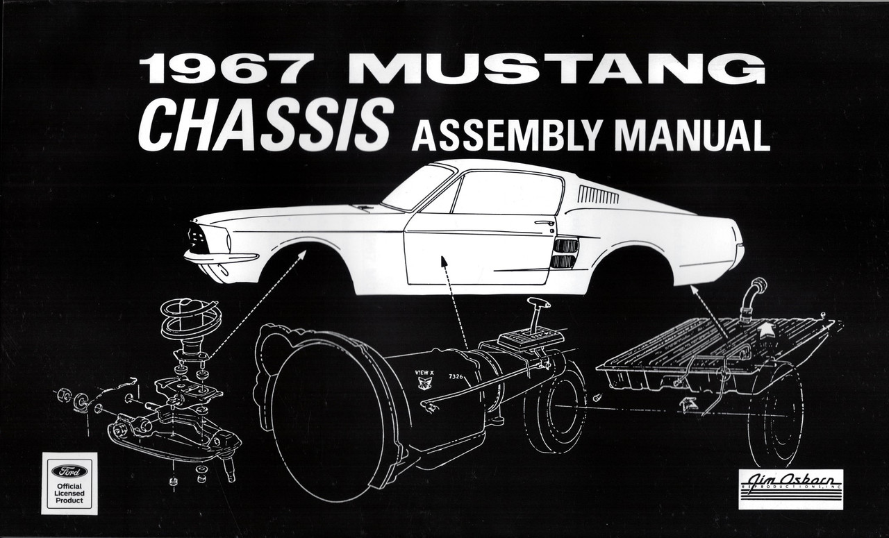 1967 Ford Mustang Chassis Assembly Manual