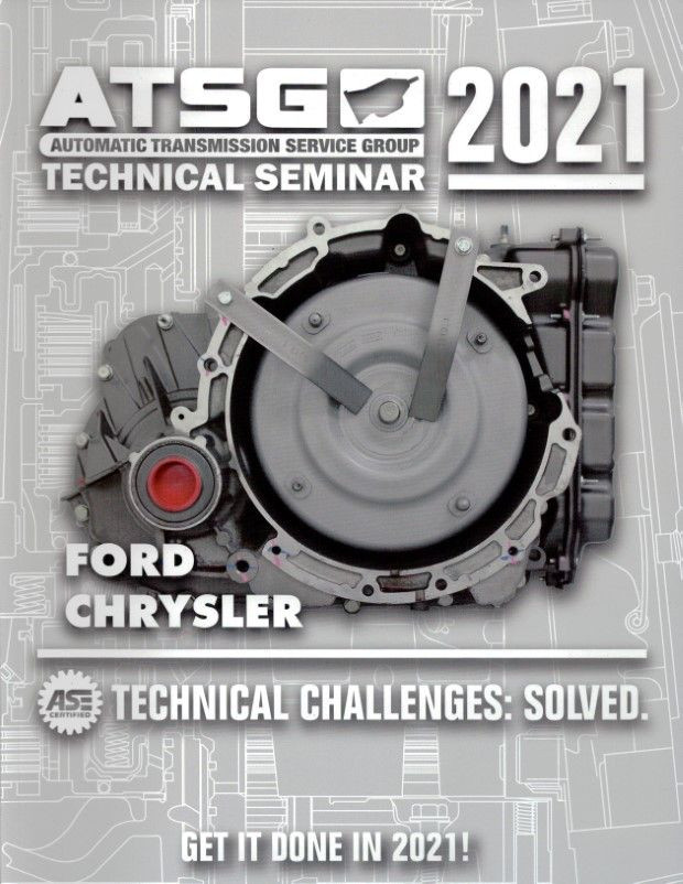 2021 ATSG Transmission Technical Seminar Books & DVD Set