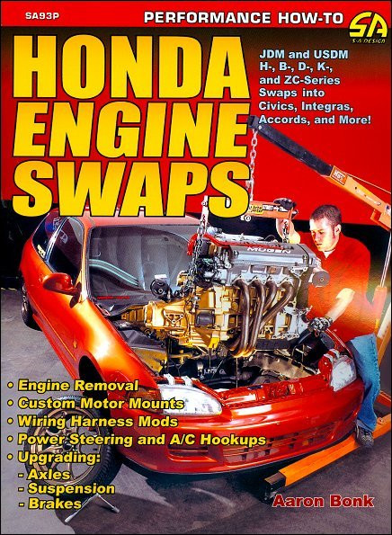 Honda Engine Swaps Book - Great Price, Free Shipping!
