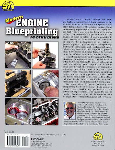 Modern Engine Blueprinting Techniques, How-To Book: Mike Mavrigian