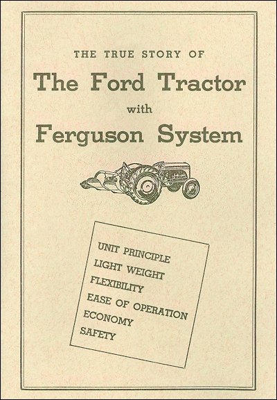 The True Story of The Ford Tractor with Ferguson System | Book