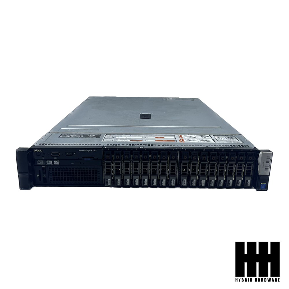 Dell PowerEdge R730 2x E5-2640 v3 @2.60GHz 128GB DDR4 RAM 12x 1TB SATA ...