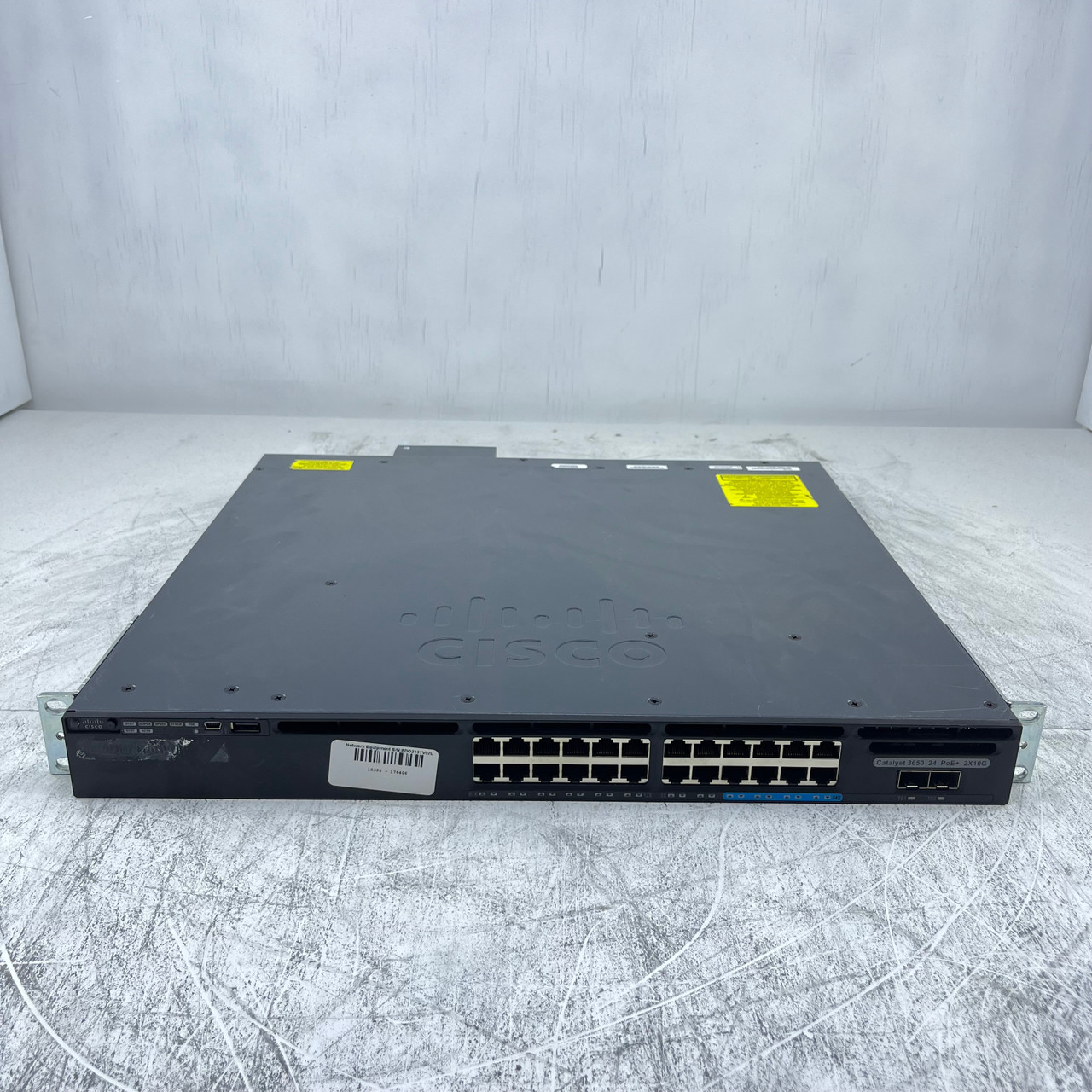 Cisco WS-C3650-8X24PD-S V02 24-Port Network Switch