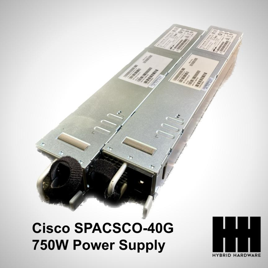 LOT OF 2 Cisco N55-PAC-750W V02 Power One SPACSCO-40G 750W Power Supply ...