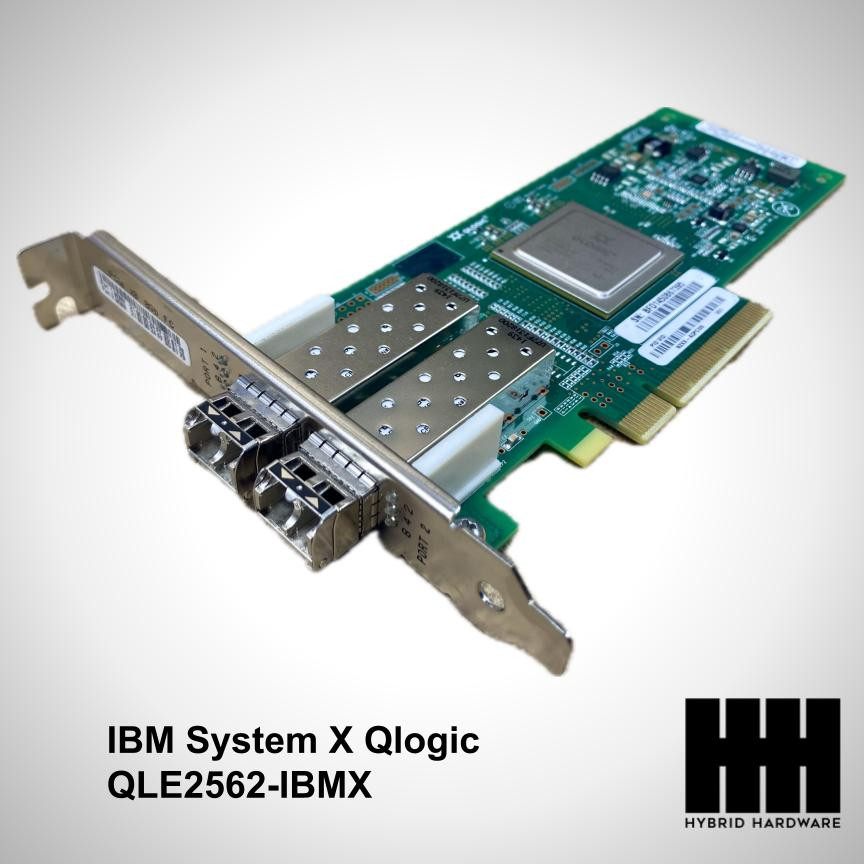 IBM System X Qlogic QLE2562-IBMX 8Gb 2-port PCIe HBA Full Height ...
