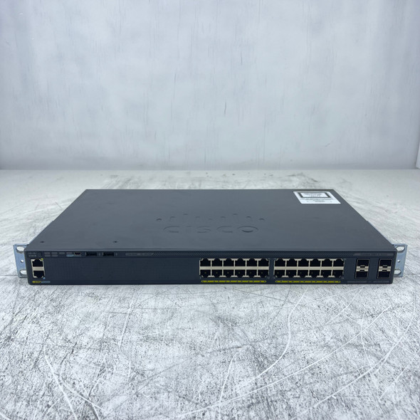 Cisco Catalyst 2960X 24 Port Gigabit PoE Switch WS-C2960X-24PS-L V02 ...