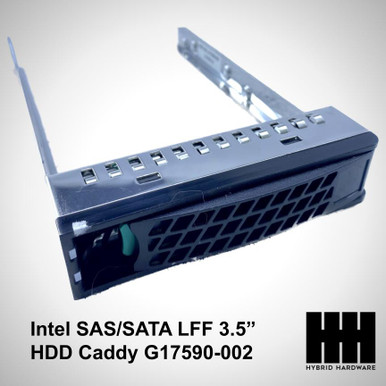 Intel SAS/SATA LFF 3.5" Hard Drive Caddy - G17590-002 - HYBRID HARDWARE