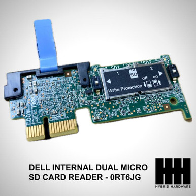 DELL SERVER INTERNAL DUAL MICRO SD CARD READER - RT6JG 0RT6JG - HYBRID ...
