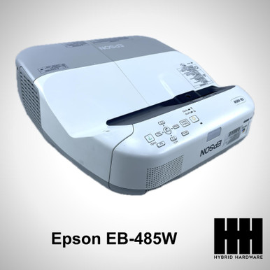 Epson EB-485W WXGA 3100Lumen Ultra Short Throw Projector NO FEET ...
