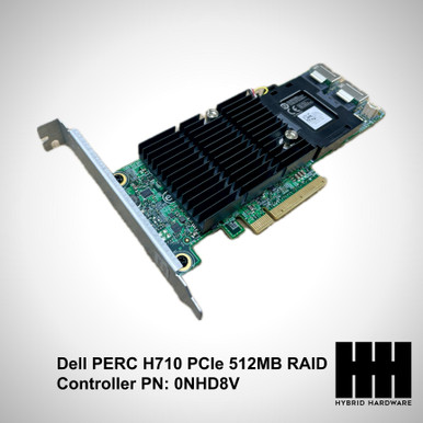 DELL PERC H710 ADAPTER 512MB CACHE 6Gbp/s SAS controller raid PCIE PN ...