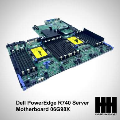 Dell PowerEdge R740 Server Motherboard 06G98X Working Pull - HYBRID ...