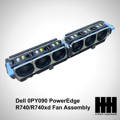 Dell 0PY090 PowerEdge R740/R740xd Fan Cage Assembly - HYBRID HARDWARE