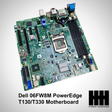 Dell 06FW8M PowerEdge T130/T330 Tower Socket 1151 Server Motherboard ...