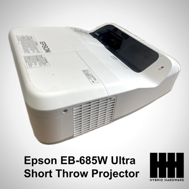 Epson PowerLite EB-685W WXGA 3LCD Ultra Short Throw Projector 2869Hrs ...