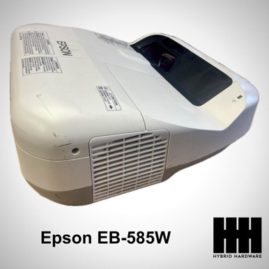 Epson PowerLite EB-585W WXGA 3LCD Ultra Short Throw Projector 2727Hrs ...