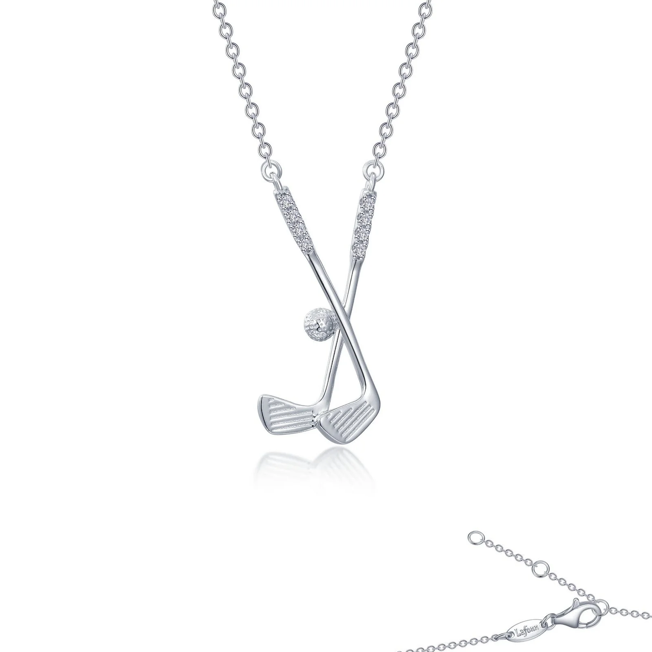 Golf Club Pendant Necklace - Hill's In-House Jewelers