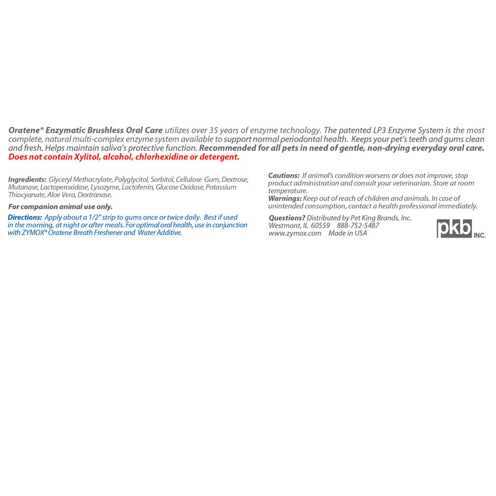 Oratene Oral Gel