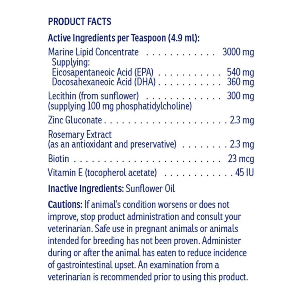 Rx Vitamins Ultra Essential Fatty Acid (EFA) for Dogs & Cats (8 fl oz ...