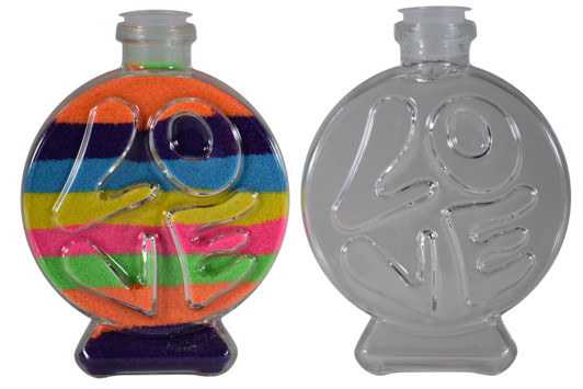 Heart Sand Art Bottle. Fill The World With Love And Color