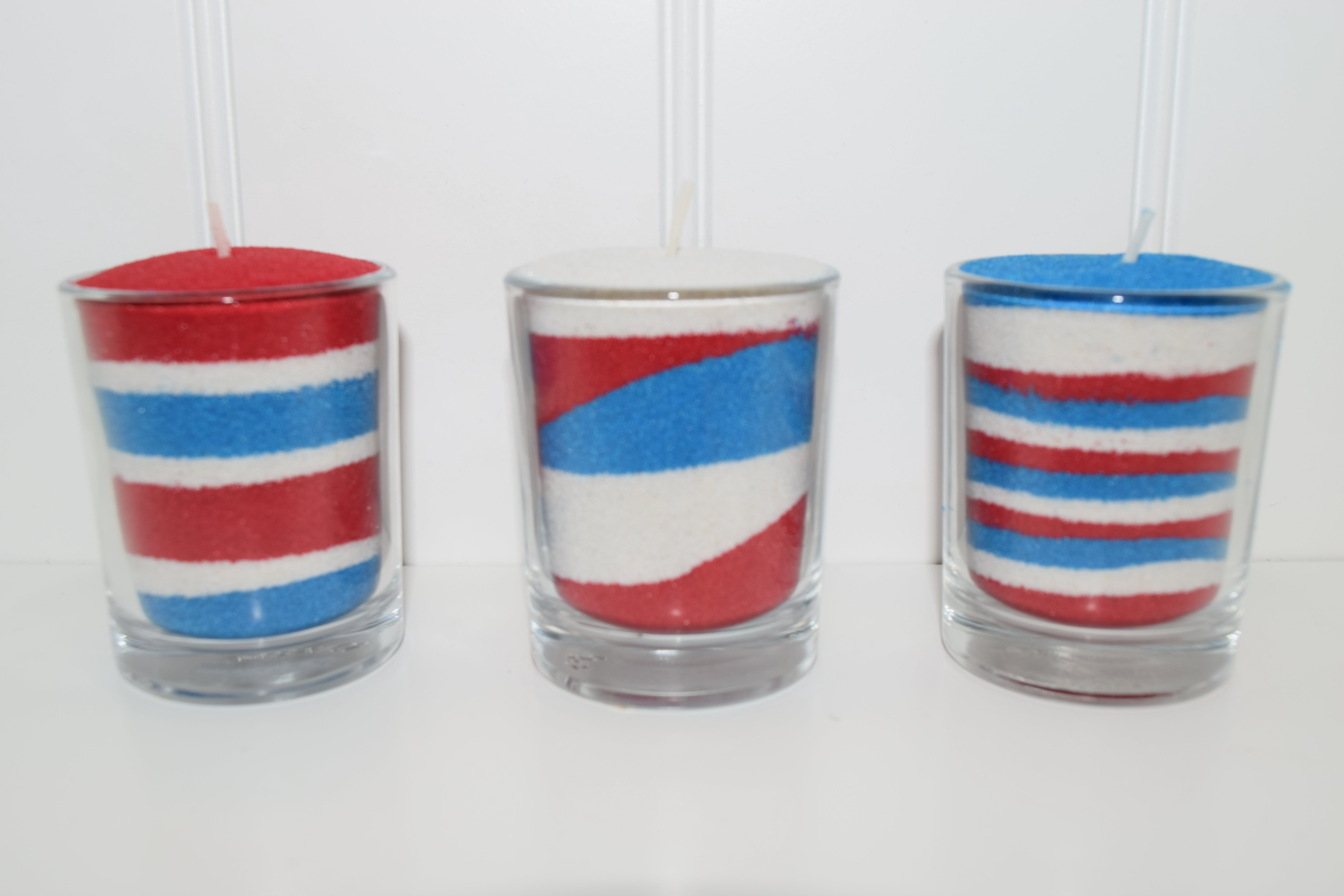 Patriotic Table Decor - Coloredsand.com