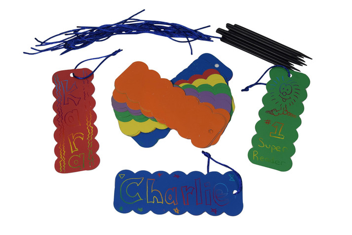 Scratch Art Colorful Bookmark Package. Fun For All