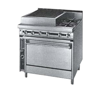 Jade JTRH-24B-2-36C-LP 36" Liquid Propane Convection Oven Titan Heavy ...