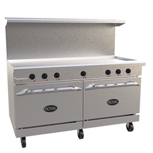 Royal Range RHPE-24-4 12" W Stainless Steel Solid Top Countertop 4 ...