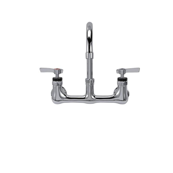 Component Hardware KL54-8102-SE1 8" Centers Stainless Steel Gooseneck ...