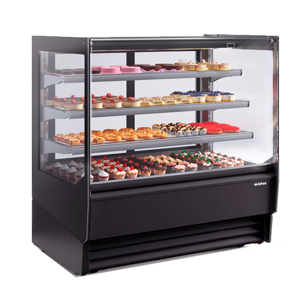 Infrico USA IDC-VBR12PR 50.8"W Straight Glass Refrigerated Bakery ...