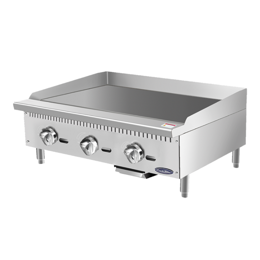 Atosa ATMG-36-LP 36" Liquid Propane Countertop CookRite Heavy Duty ...