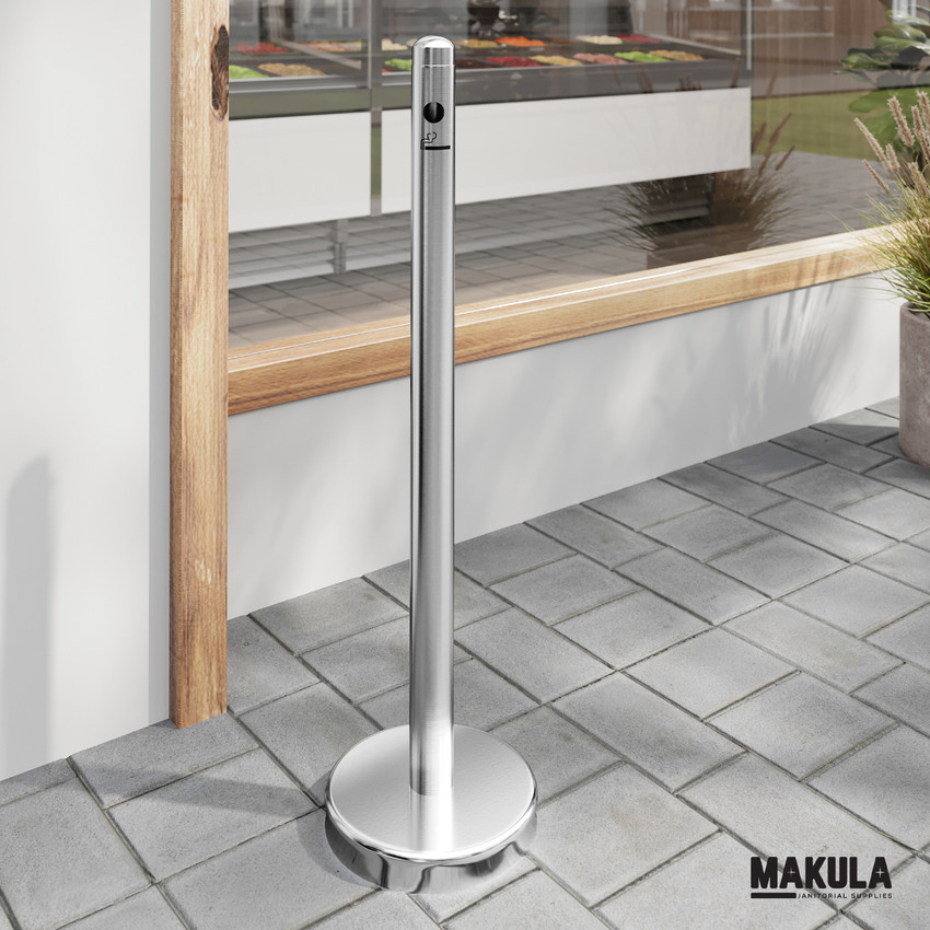 Makula MAK40SPSS 40'' Stainless Steel Free Standing Smoker Pole and ...