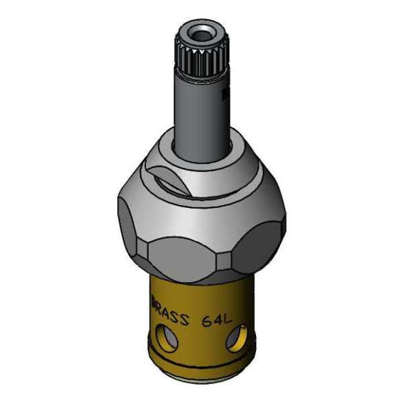 T&S Brass 006020-40NS Spindle Assembly Control Valve Eterna Cartridge ...