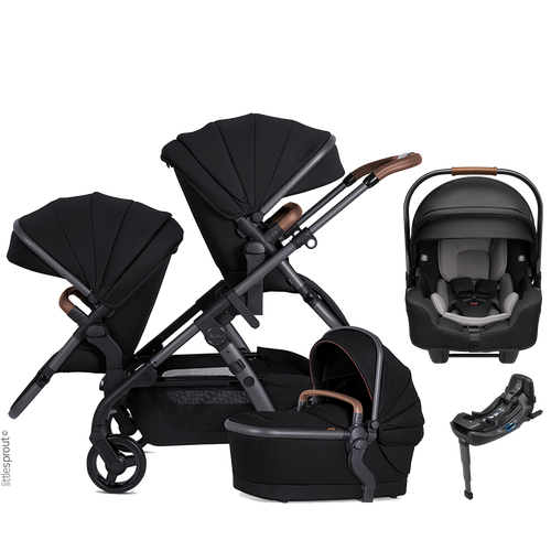 Silver Cross Wave 3 Stroller + Nuna Pipa RX / Pipa Aire RX Travel System