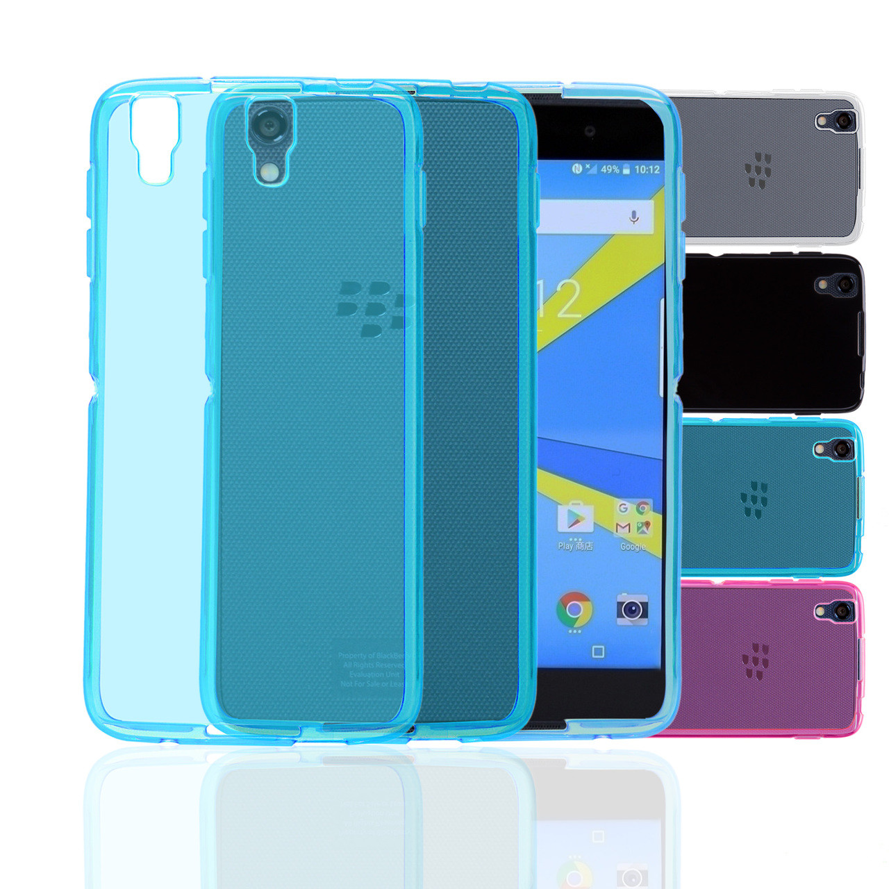 BlackBerry DTEK50 Clear Gel Case - 32ndShop