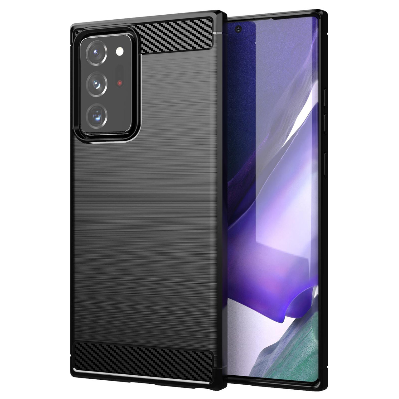 Samsung Galaxy Note 20 Ultra 'Carbon Series' Slim Case Cover - 32ndShop