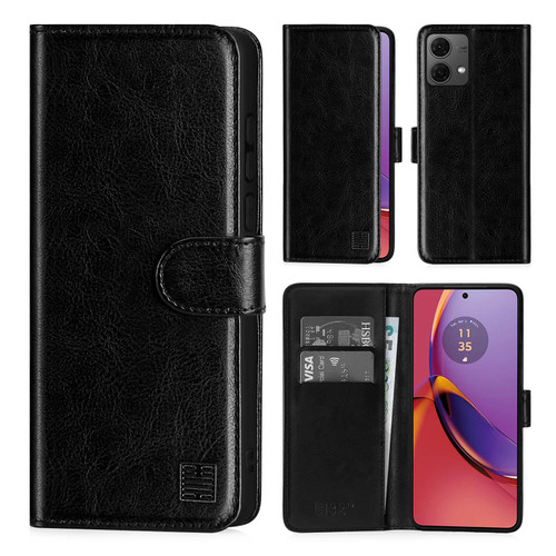 Motorola Moto G84 'Book Series' PU Leather Wallet Case Cover - 32ndShop