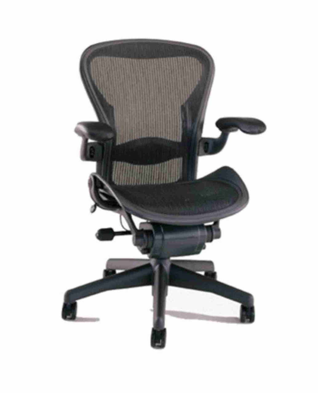 Herman Miller Aeron Chair, Size C, All Features, Fully Adjustable Arms ...