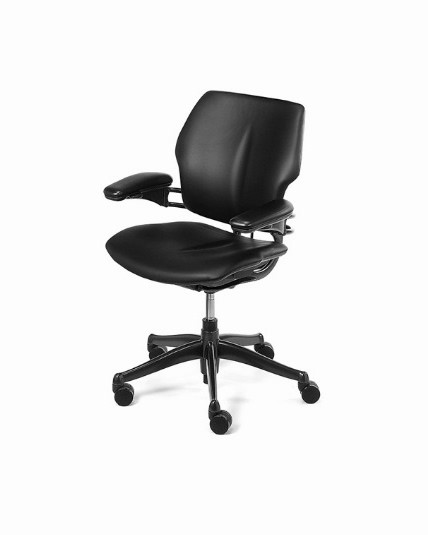Humanscale Freedom Chair, All Features, Leather, Fully Adjustable ...