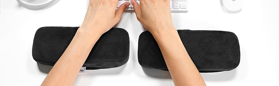 Ergonomic Memory Foam Office Chair Armrest Pads - seatingmind.com
