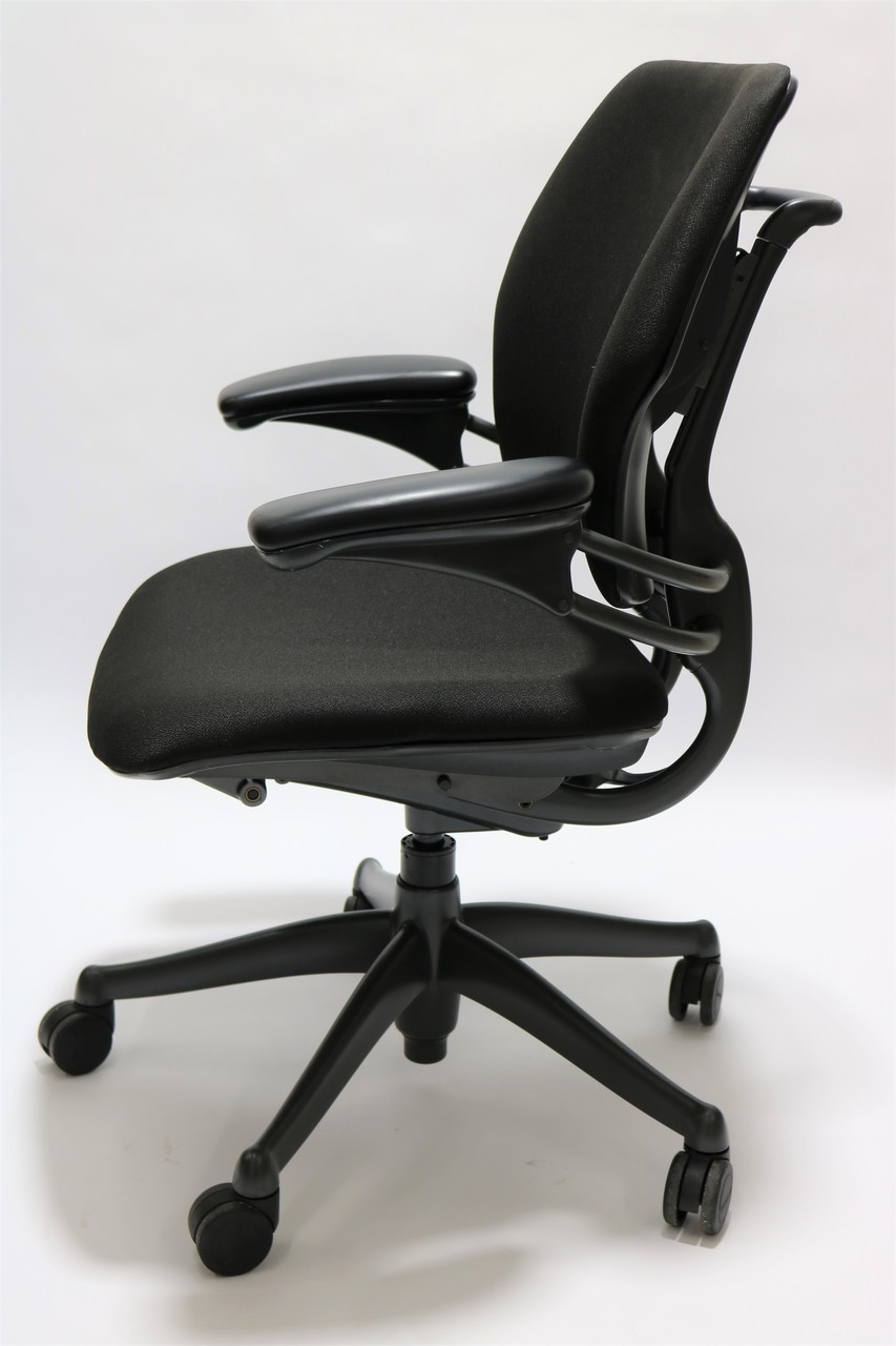 Humanscale Freedom Chair, All Features, Adjustable Arms, Adjustable ...