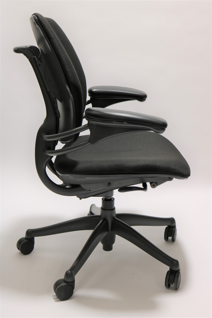 Humanscale Freedom Chair, All Features, Adjustable Arms, Adjustable ...