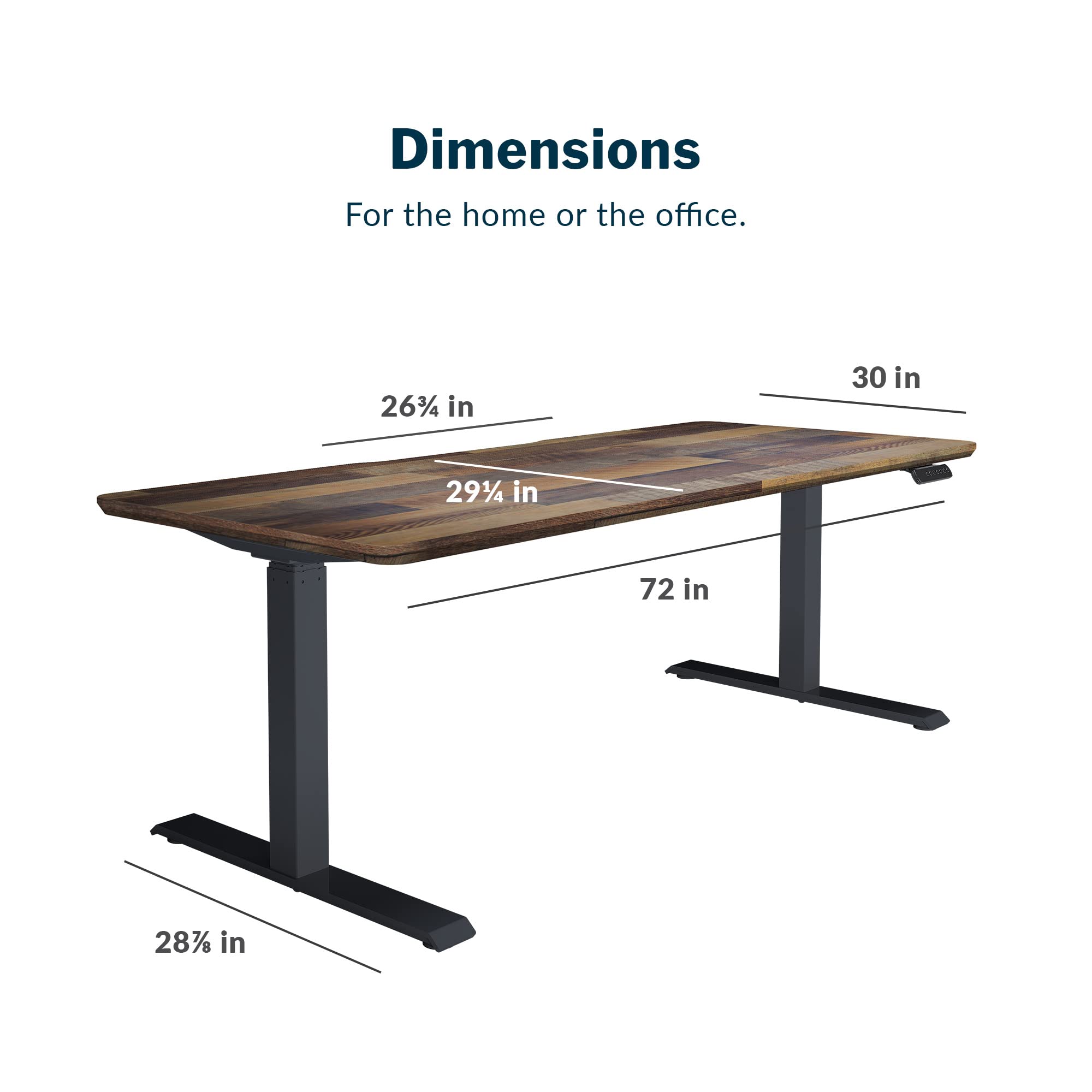 Vari Classic Electric Standing Desk - VariDesk Height Adjustable Sit ...
