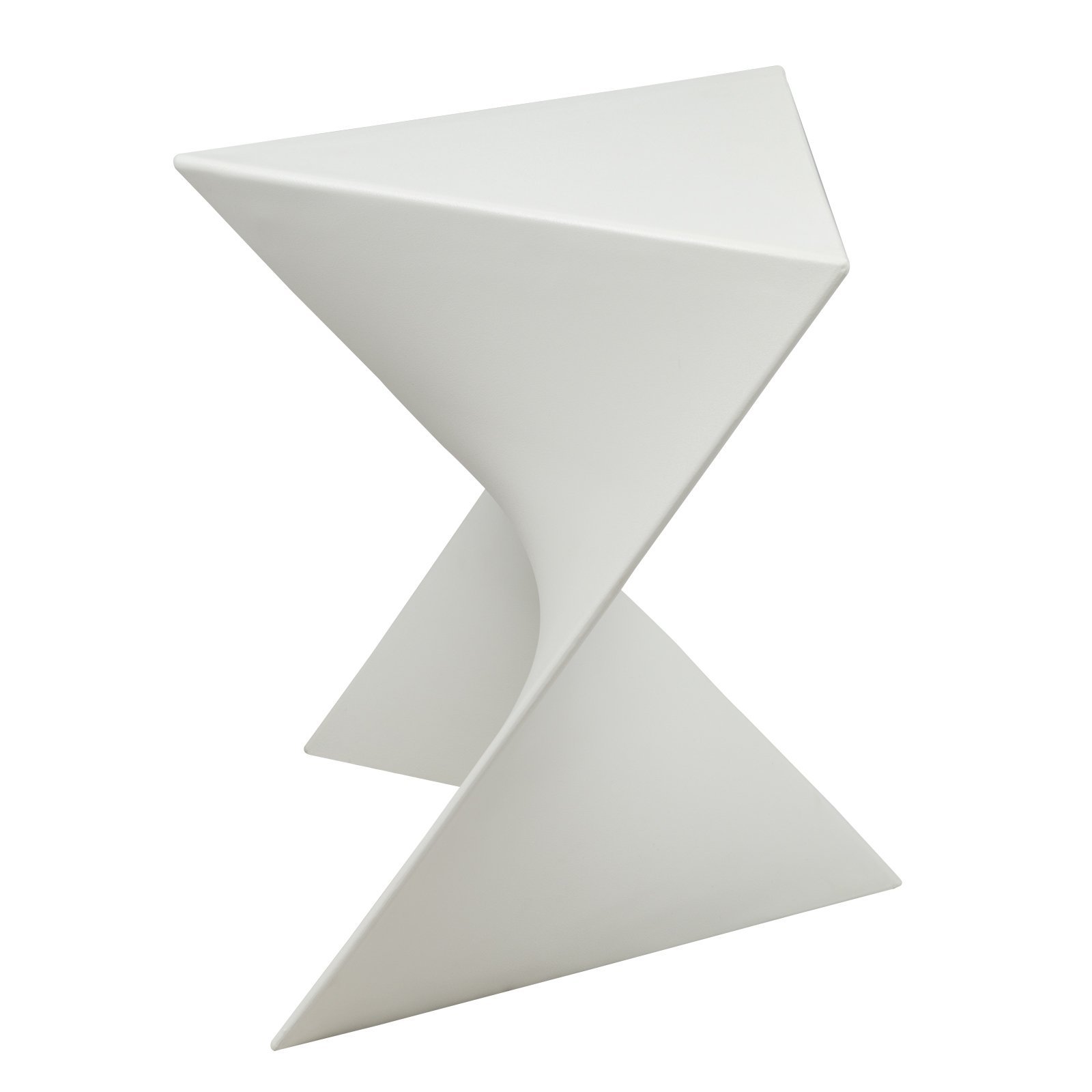 Danbury Modern Vanity Side Table, White