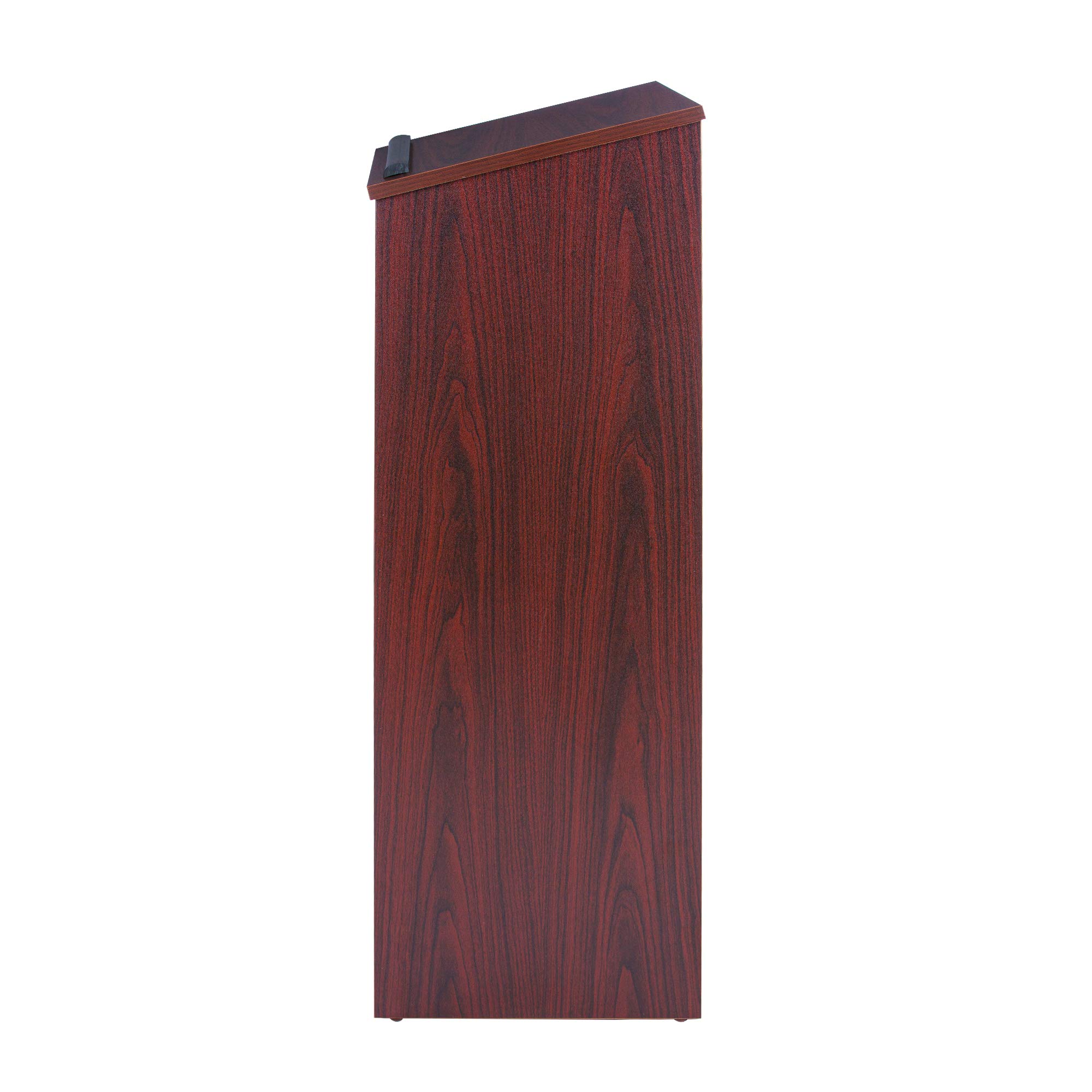 Commercial-Grade Floor-Standing Lectern (Mahogany)